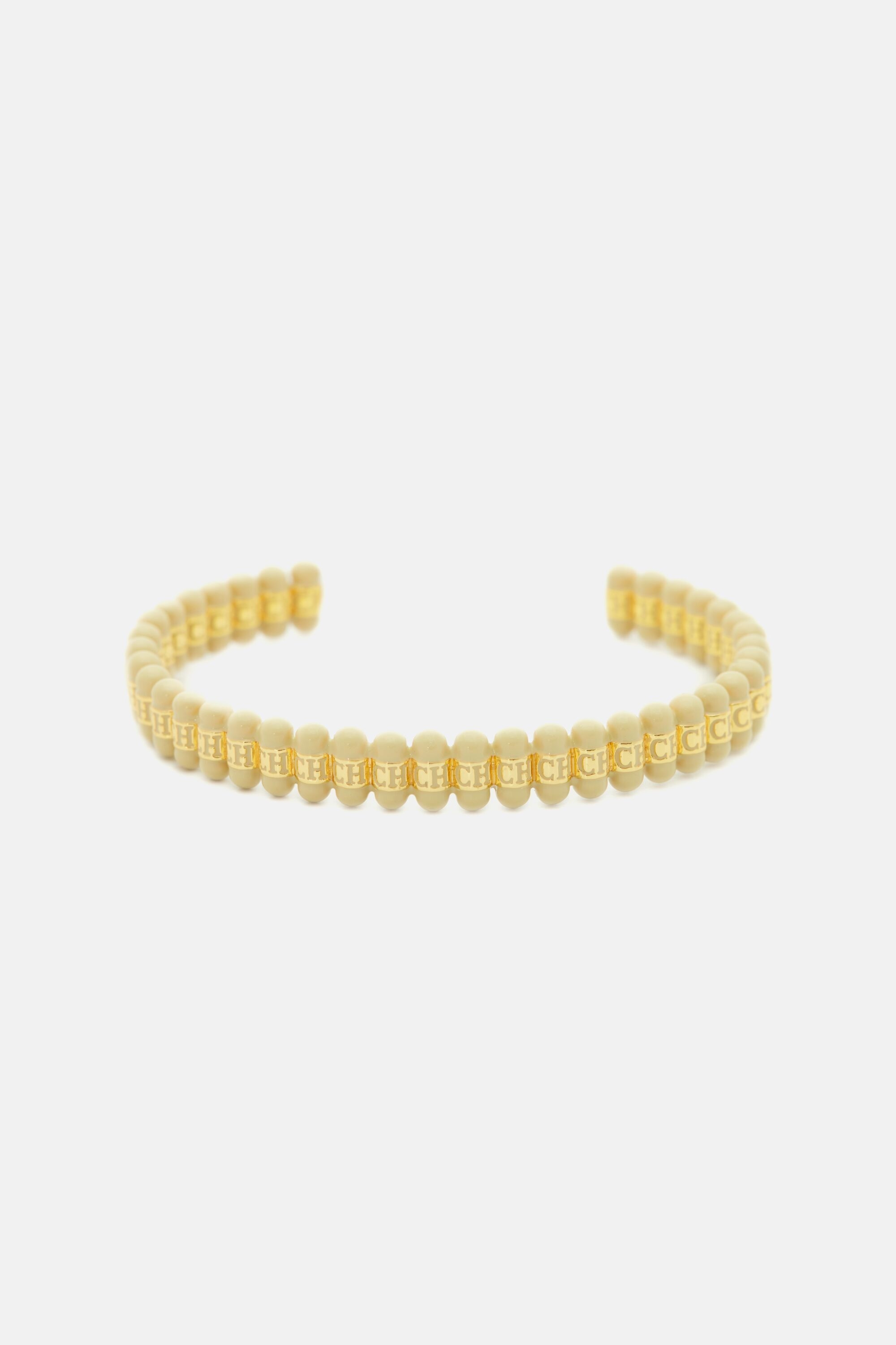 CH Chic bracelet beige - CH Carolina Herrera United States