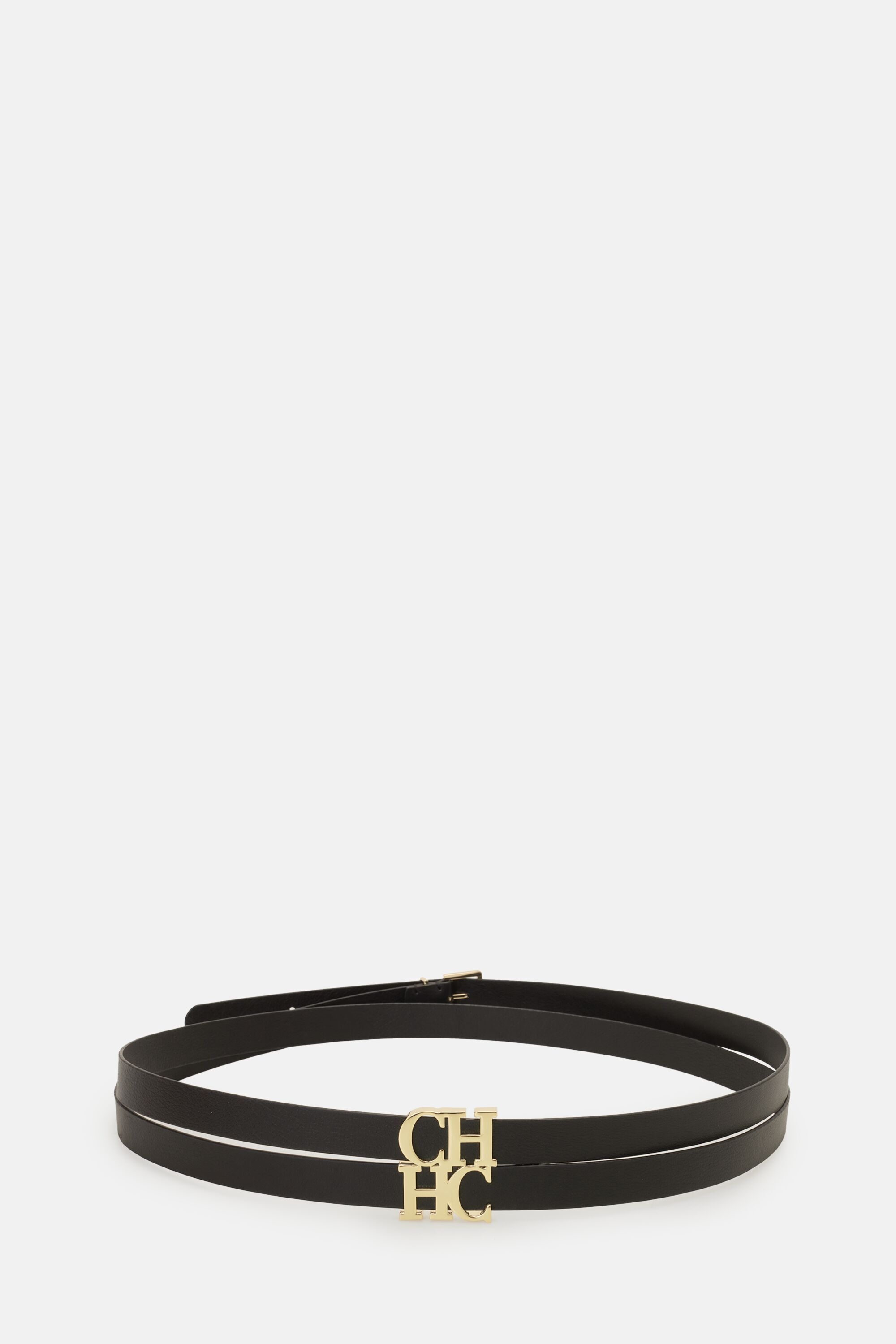 CHHC | Double belt black - CH Carolina Herrera United States