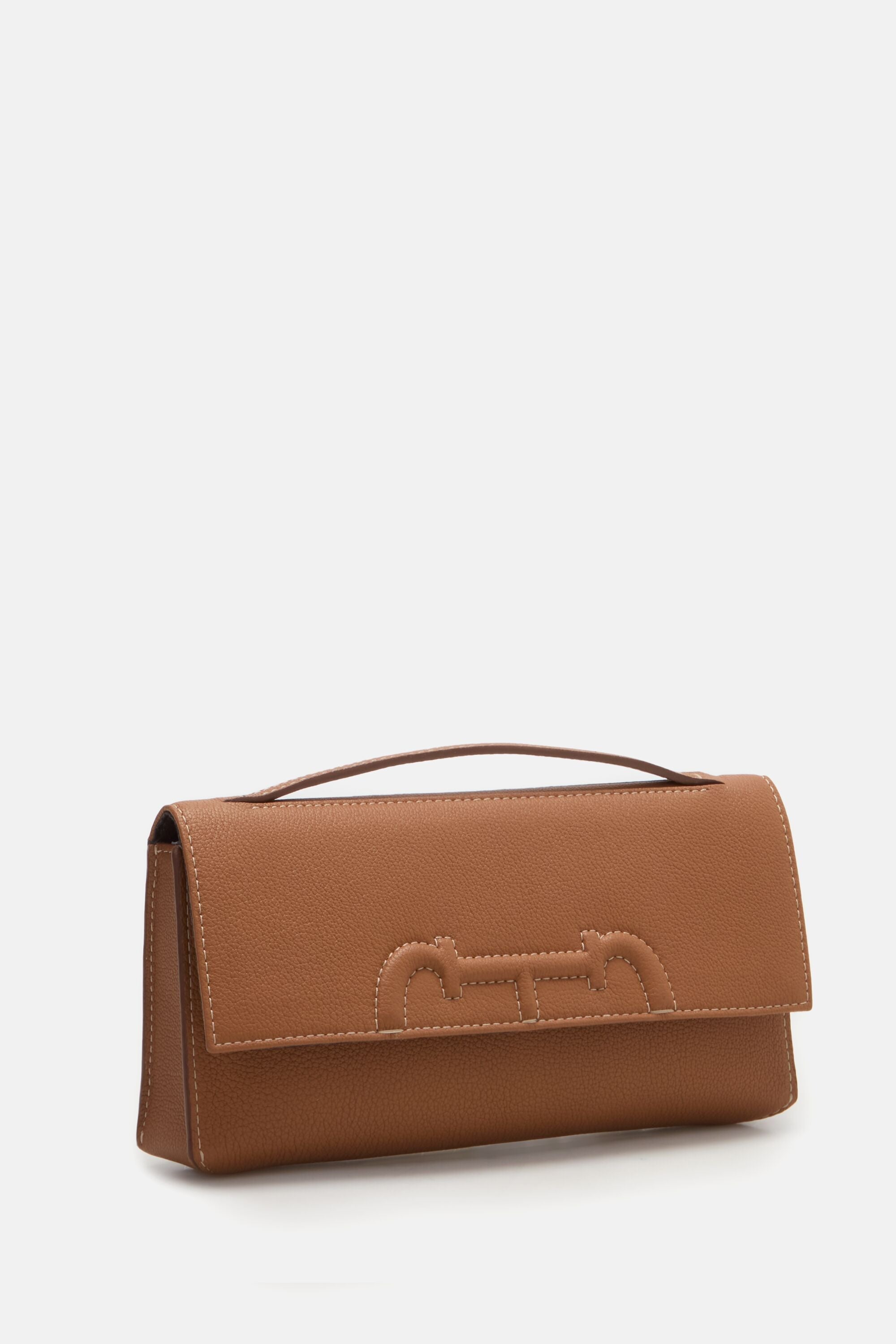 Doma Insignia | Pochette Wallet cognac - CH Carolina Herrera Doma Insignia | Pochette Wallet cognac - CH Carolina Herrera